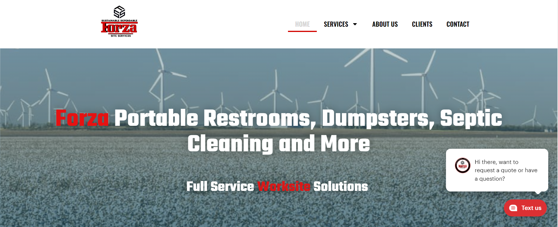 About Us - Our Story - Forza Site Services